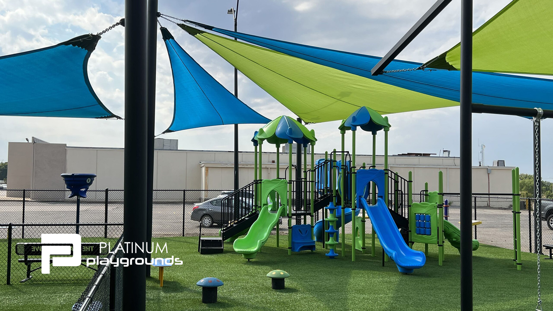 School Playground Shade Structures - Platinum Playgrounds